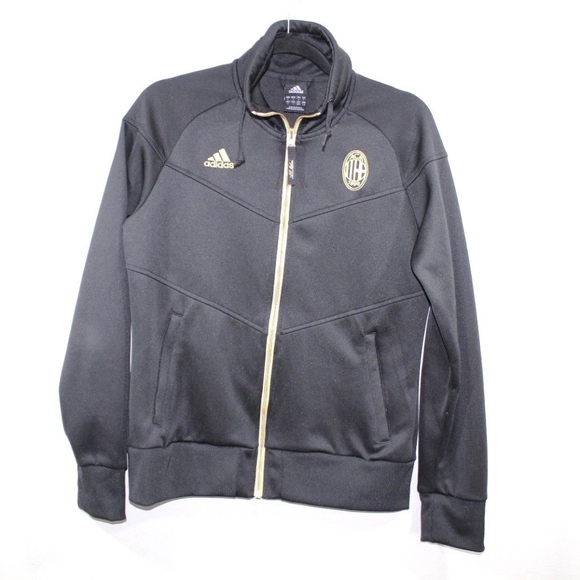 adidas | Jackets & Coats | Adidas Ac Milan Forza Milan Soccer Jacket ...